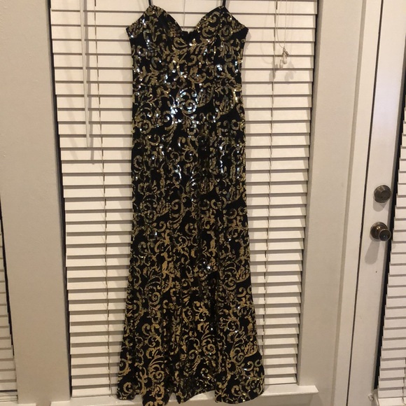 City Triangles | Dresses | Luxe Strapless Mermaid Gown | Poshmark